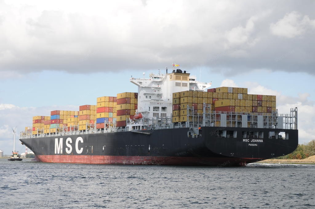 MSC JOANNA, Container ship - Current position, specs & port calls ...