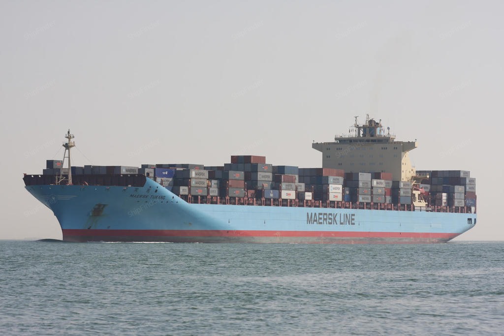 MAERSK TUKANG, Container ship - Current position, specs & port calls ...