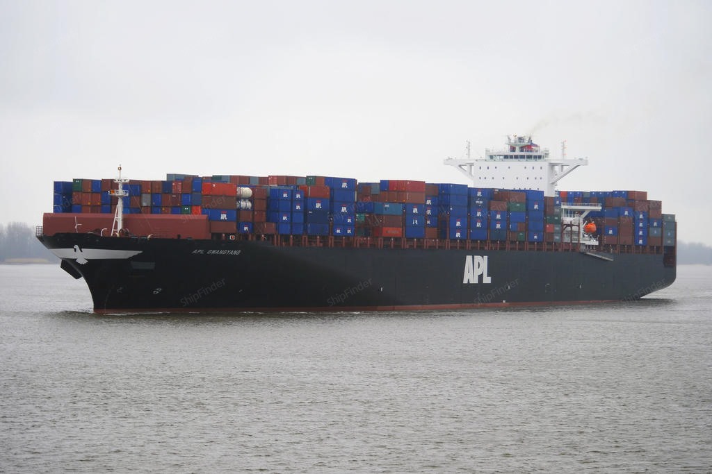 APL GWANGYANG, Container ship - Current position, specs & port calls ...