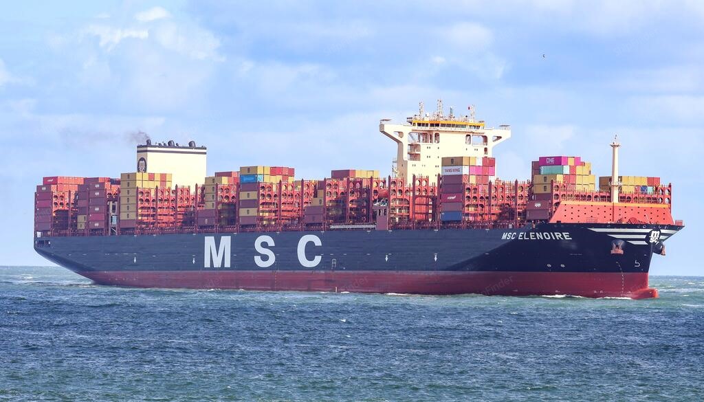 MSC ELENOIRE, Container ship - Current position, specs & port calls ...